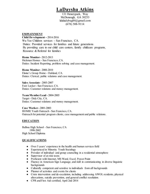 Brendasresume(1) | DOCX