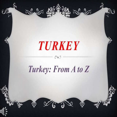 Turkey- presentation | PPTX