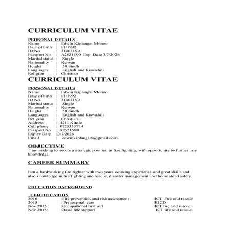 EDWIN UPDATED CV | DOC