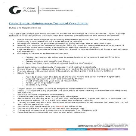 DAVIN SMITH KPA | PDF