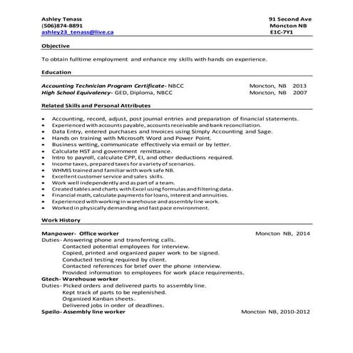 My Resume 2015 | PDF