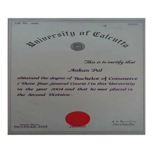 Graduation Certificate | PDF | Graduation | Personal Celebrations ...