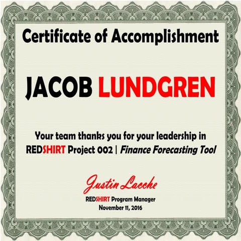 Jacob Lundgren presentations