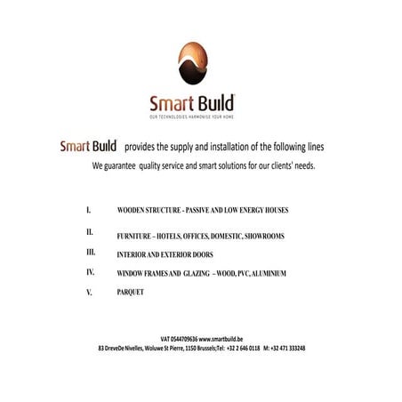 Presentation Smart Build 2016 | PDF