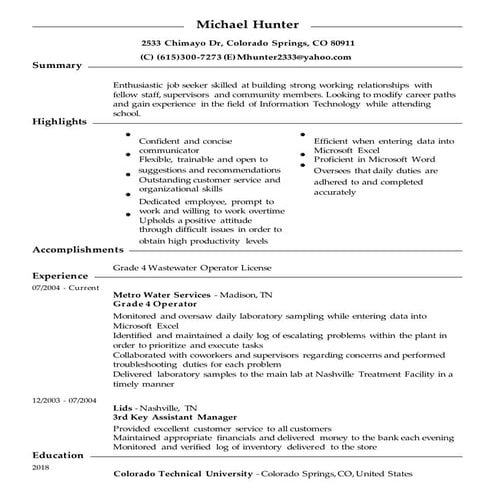 Michael Hunter Resume 1.DOCX