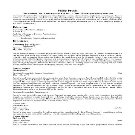 Phil Prosia Updated Resume 2014 | DOC