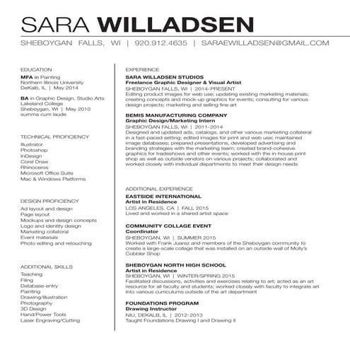 Resume_Willadsen | PDF