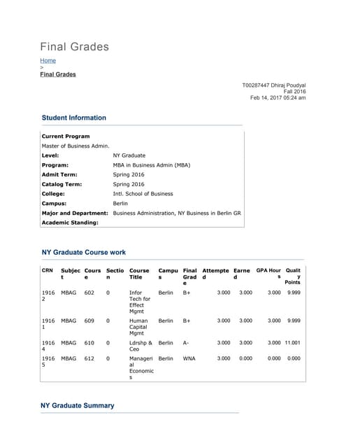 Dhiraj_Bachelor Degree | PDF