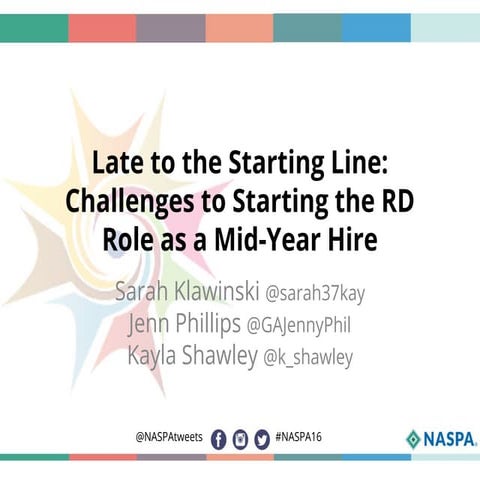 NASPA 2016 presentation | PDF