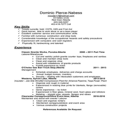 Nick's resume 2016!!!!!! | DOCX