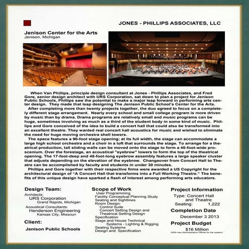 Jenison Center for the Arts | PDF