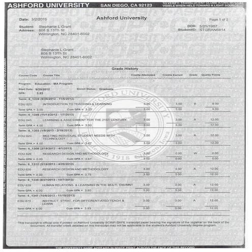 BW Transcript stephanie | PDF