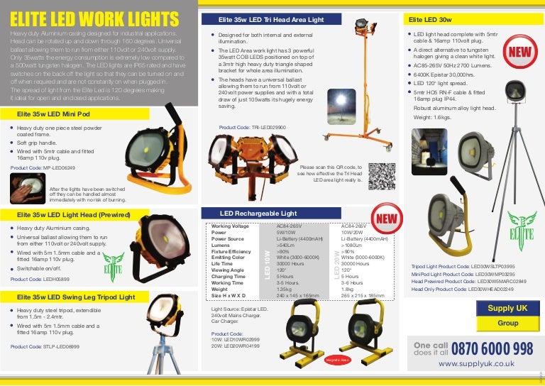 LED Lighting Flyer 2015