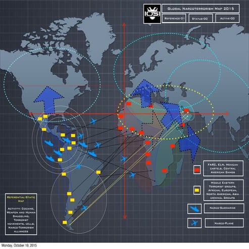 Mapa narcoterr | PPT