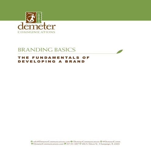 Demeter-Fundamentals-of-Branding-White-Paper-FINAL-09-14-16 | PDF