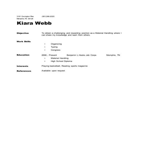 resume_kiara_webb | DOCX