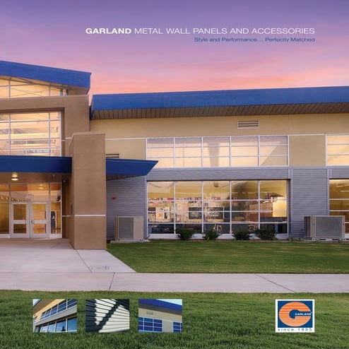 Garland Metal Wall Panel_Brochure313 | PDF