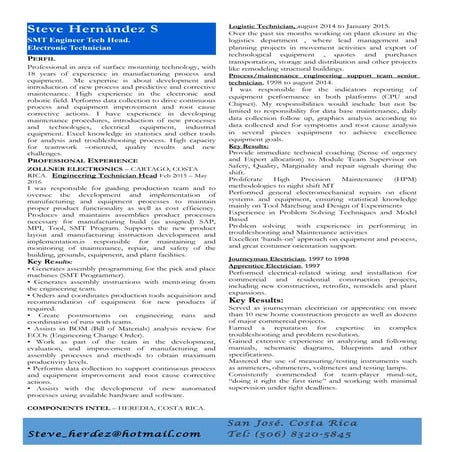 Profile cv_STEVE HERDEZ_eng rev6 | DOC