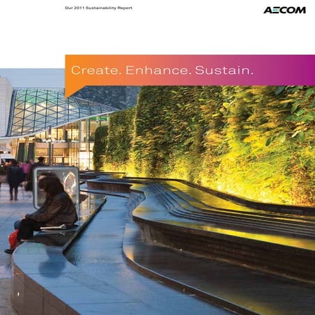 Aecom 2011 global sustainability report | PDF | Civil Engineering ...