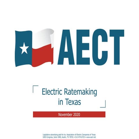 Electric Ratemaking in Texas | PDF