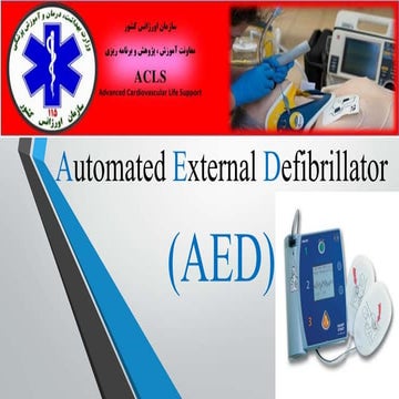 Automated Electrical Defibrillator for BLS | PPT