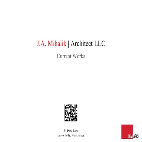 JAM-ARCH Current Works | PPT