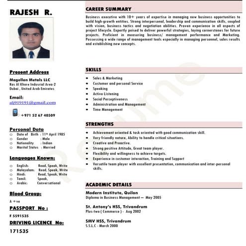 Rajesh - Updated Resume | PDF