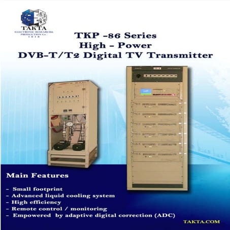 DTV HIgh Power Transmitter | PDF
