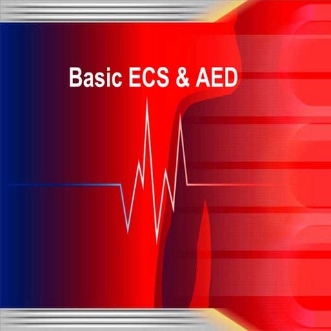 AED & Basic ECG - Full Basic Life Support 2016 | PPT