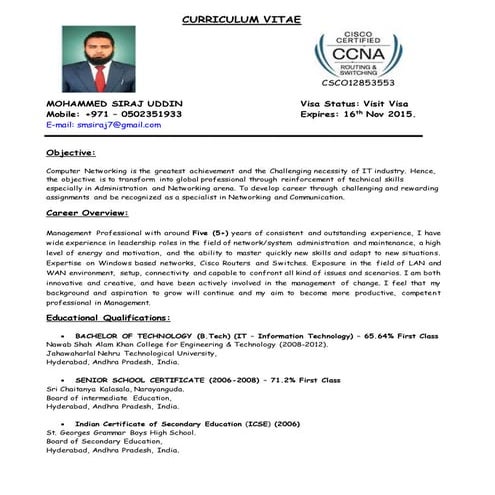 Mohammed Sirajuddin It