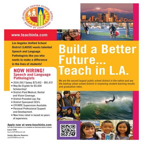 NEW LAUSD Recruitment Ad 2016_V4 copy | PDF