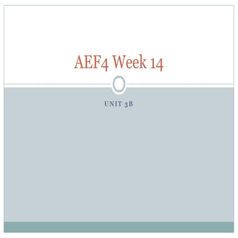Aef4 14 | PPTX