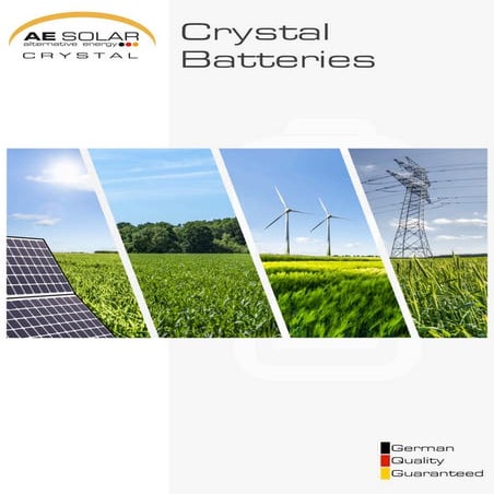 AE Solar Lead Crystal Battery - Breakthrough Technology | PDF
