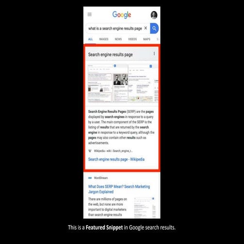 Examples of Google Snippets, Packs, Carousels, and Rich Results | PPT