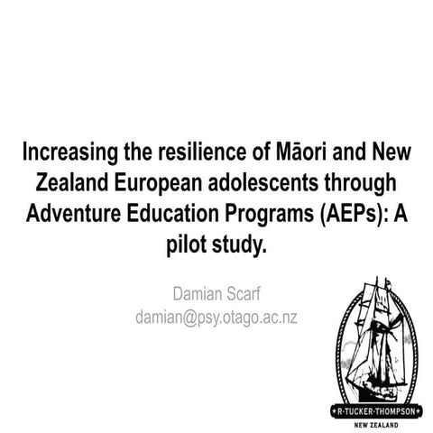 Increasing Resilience in Youth | PPT
