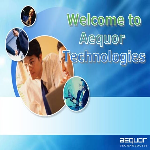 Aequor Technologies - IT Solutions & Consulting Company | PPT