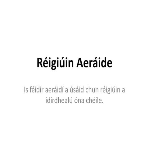 Aeráid | PPTX