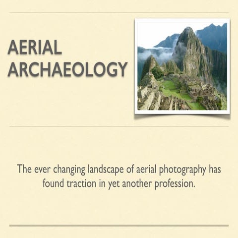 Aerial archaeology slide share ben sheehy | PDF