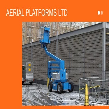 Aerial Work Platform | PDF