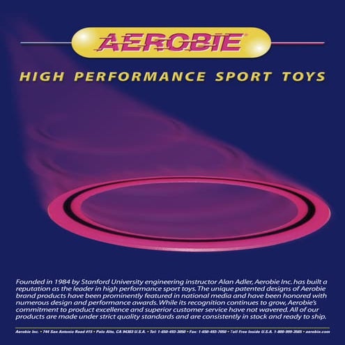 Catalogo Aerobie | PDF