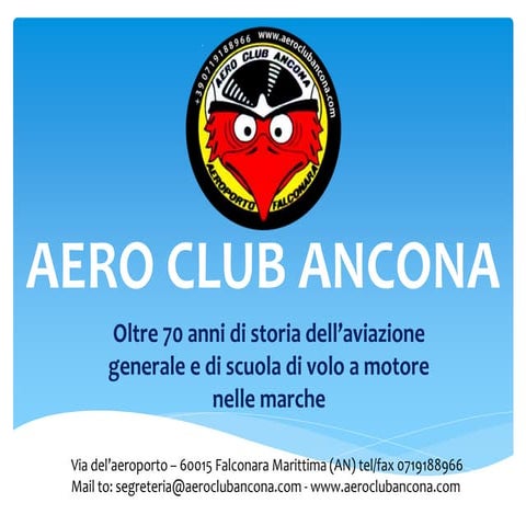 Aero club ancona pdf presentazione scuola di volo e corsi LAPL PPL ATPL ...
