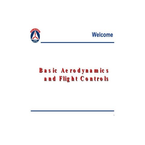 Aerodinamic and flight control | PPTX