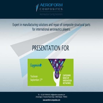 Aeroform franck martel cwin18_toulouse | PDF