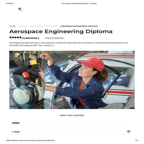 Syllabus for aerospace engineering | DOCX
