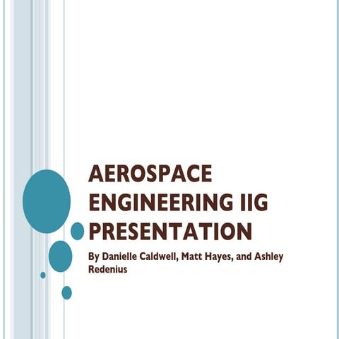 Aerospace Engineering IIG Presentation[1] | PPT