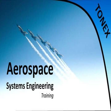 Fundamentals of Systems Engineering, Aerospace Systems Engineering ...