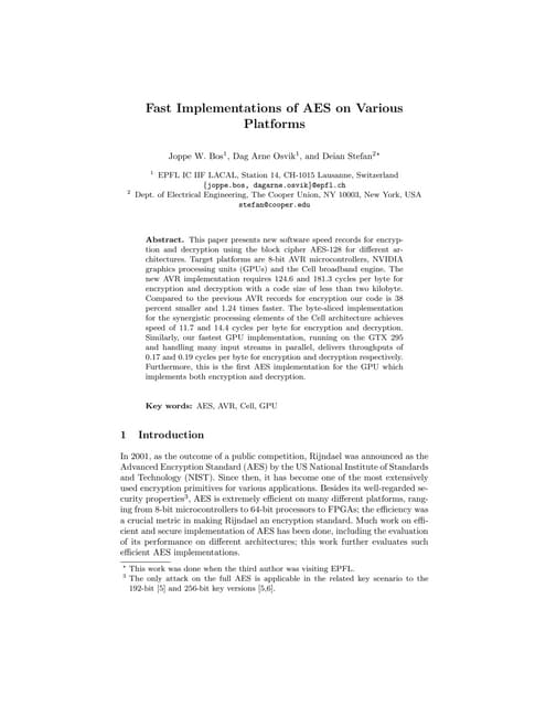 Hardware Implementation Of The Serpent Block Cipher Using Fpga Technology Pdf