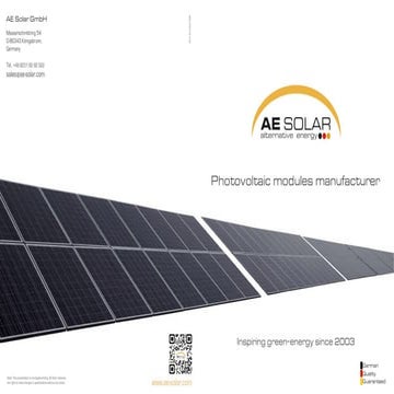 AE Solar | PDF