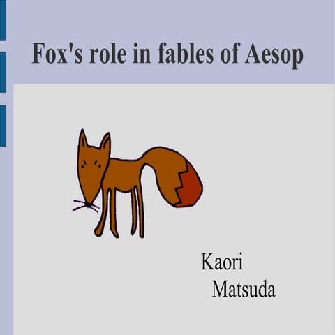 Aesop Fox | ODP