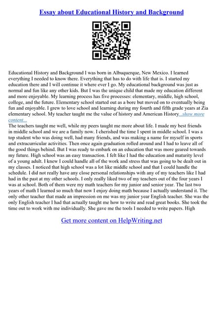 Essay On Importance Of Education | PDF | Education